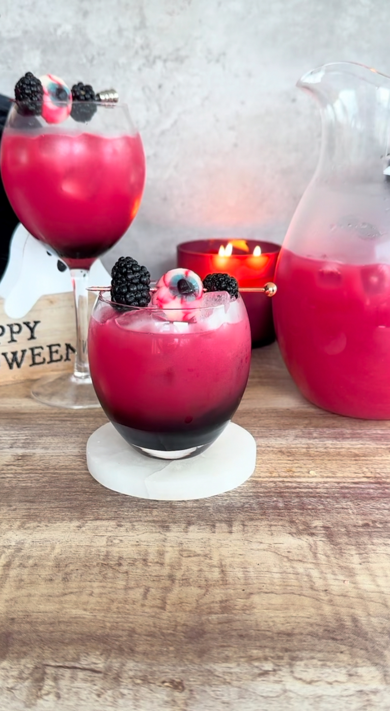 Bloody Berry Punch Cocktail Recipe - Styled By Daisies