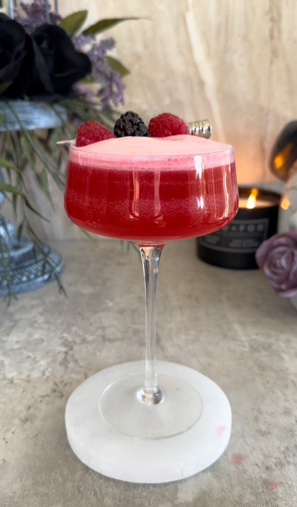 Poisoned Blood Martini Recipe - Styled By Daisies