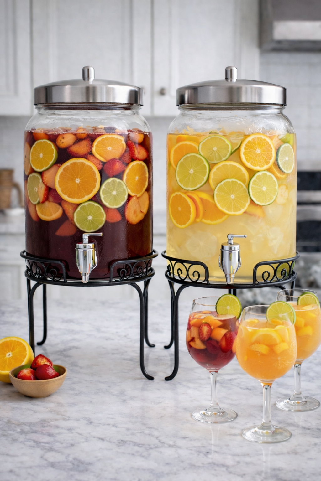 Red and White Sangria Recipes (Serves 15–20) – The Perfect Easter Party ...